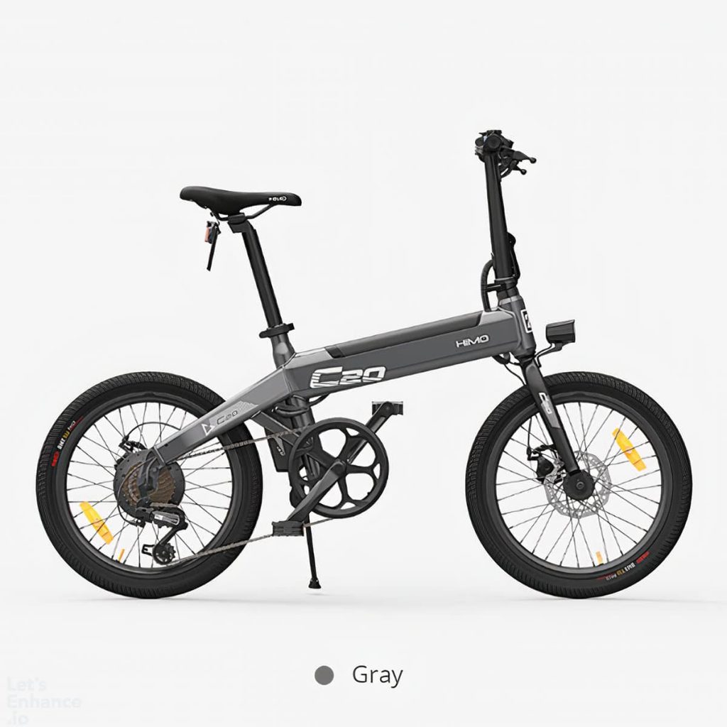 دوچرخه برقی شیائومی مدل HIMO C20 Foldable Electric Moped Bicycle